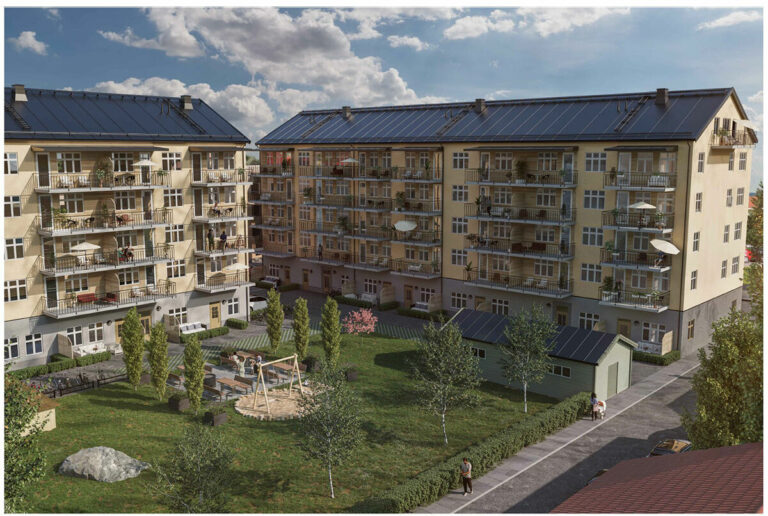 Här bygger LIBO 69 lägenheter i centrala Lindesberg | LindeNytt.com